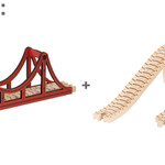 Track, Suspension Bridge — Maple Landmark