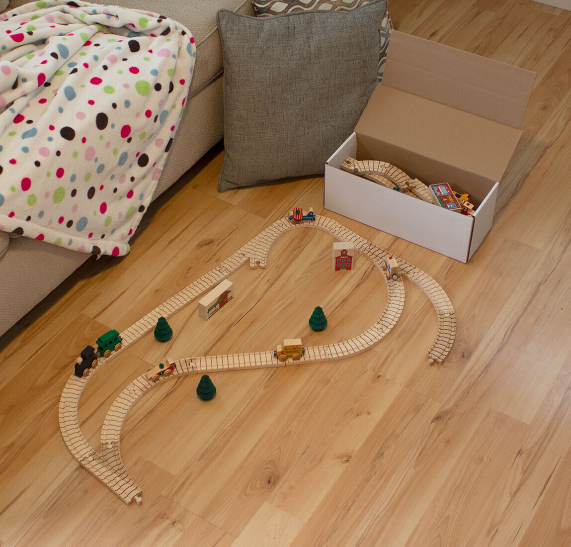 NameTrains Town Train Set — Maple Landmark