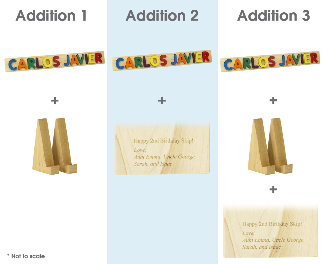 Bright 12-Letter Name Puzzle — Maple Landmark