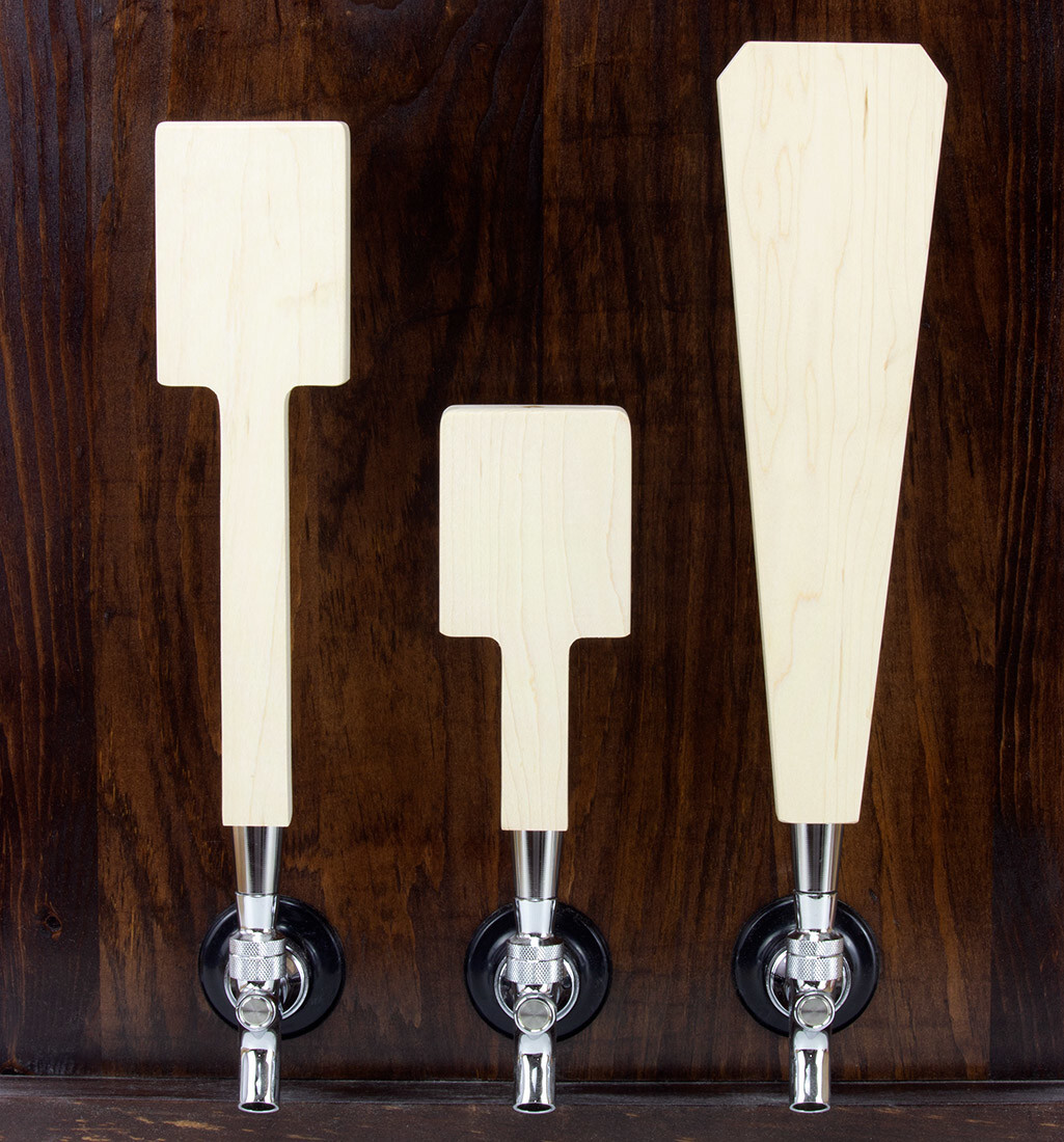 11" Paddle Solid Maple Tap Handle — Maple Landmark