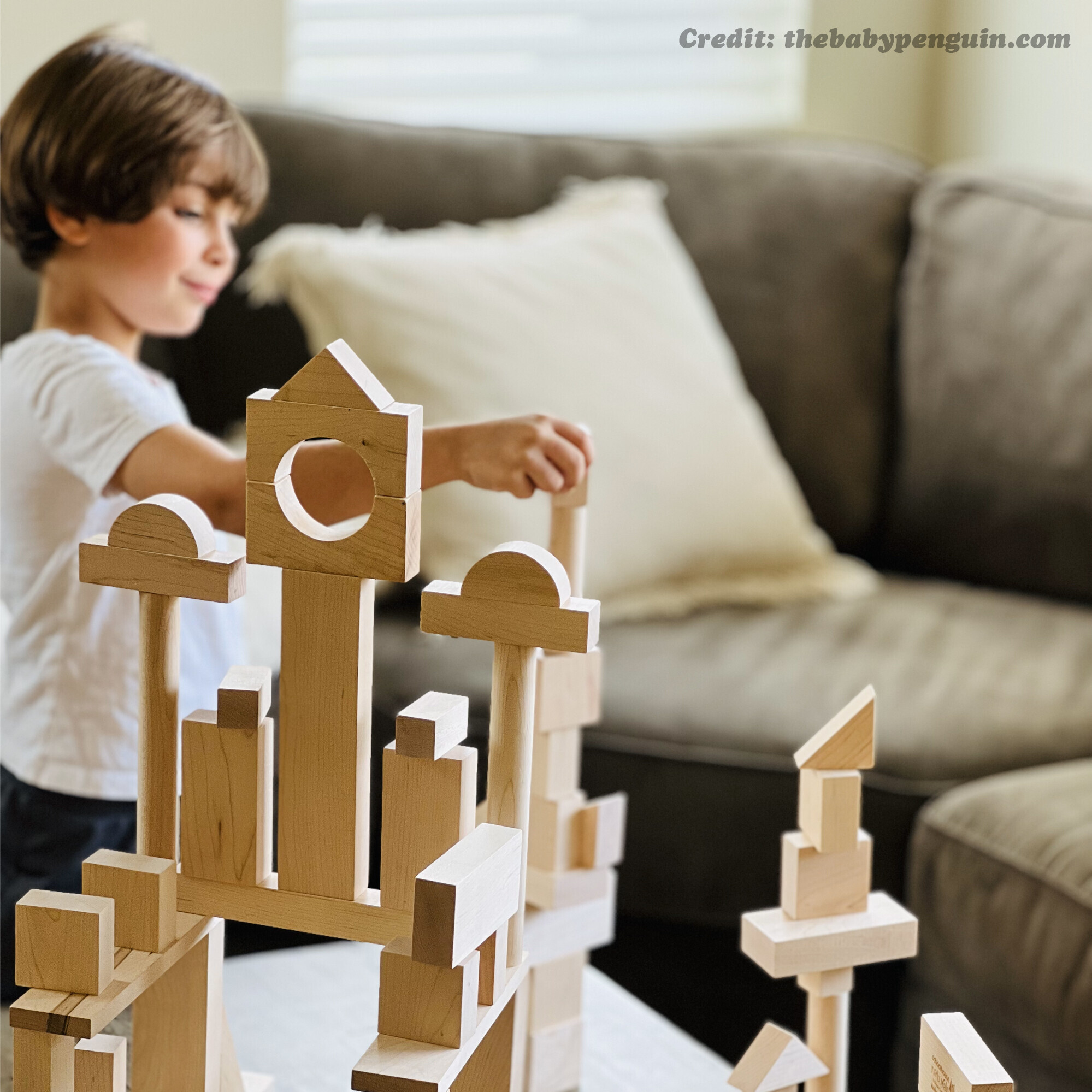 Architect Blocks Set (104 Pieces) — Maple Landmark