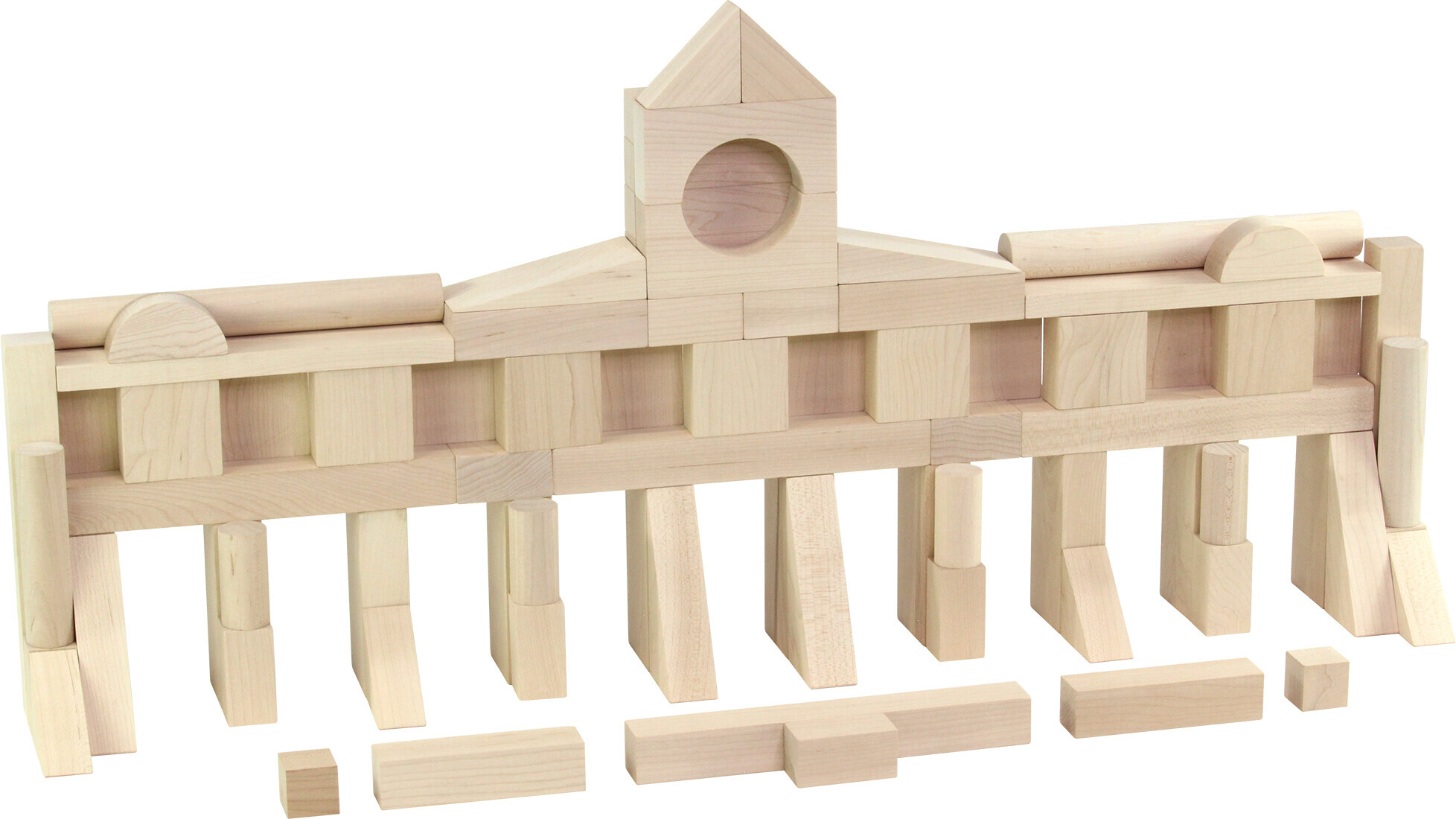 Engineer Blocks Set (78 Pieces) — Maple Landmark