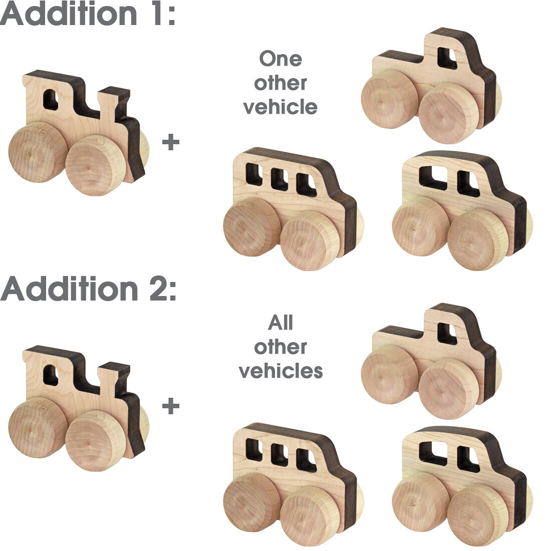 Mini Monster Train Engine — Maple Landmark