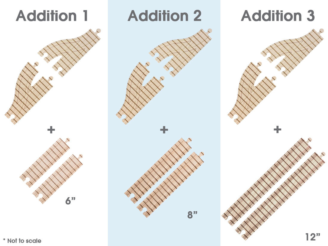 Track, Siding Pair — Maple Landmark