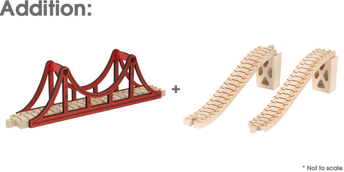 Track, Suspension Bridge — Maple Landmark