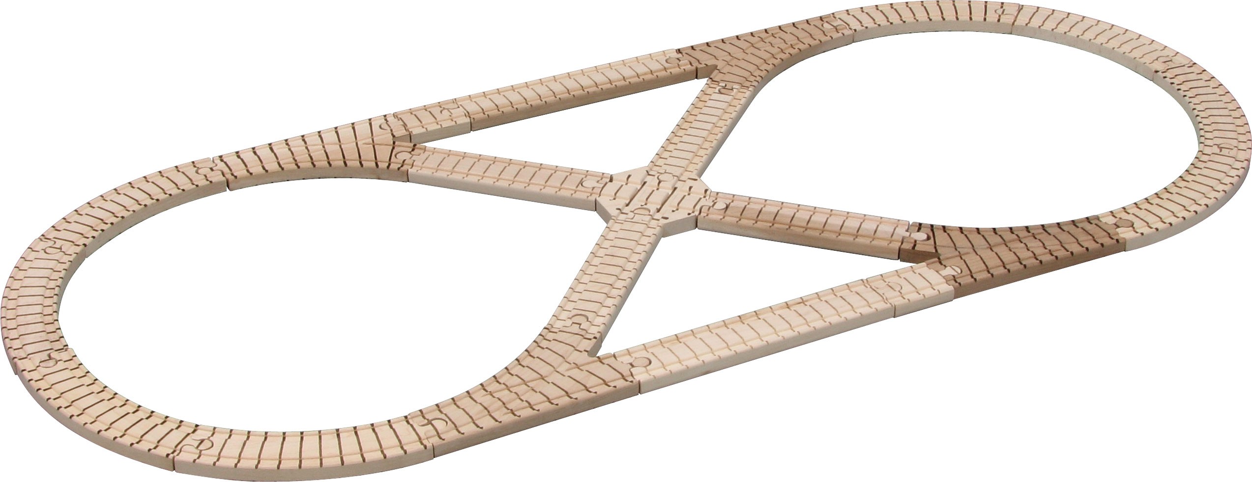 Track, Oval w/Figure-8 Set — Maple Landmark